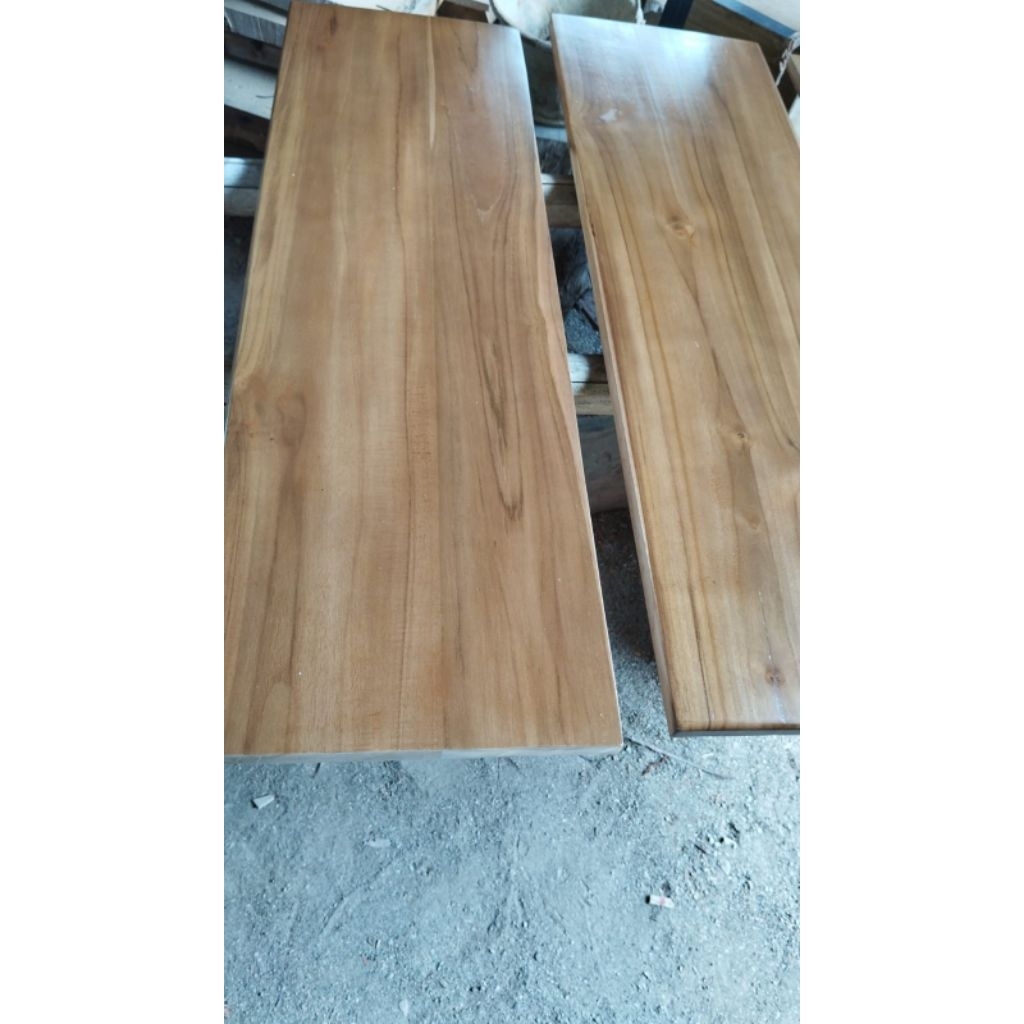 Jual trap tangga kayu jati ukuran (P100cm×L30cm×T3cm) | Shopee Indonesia