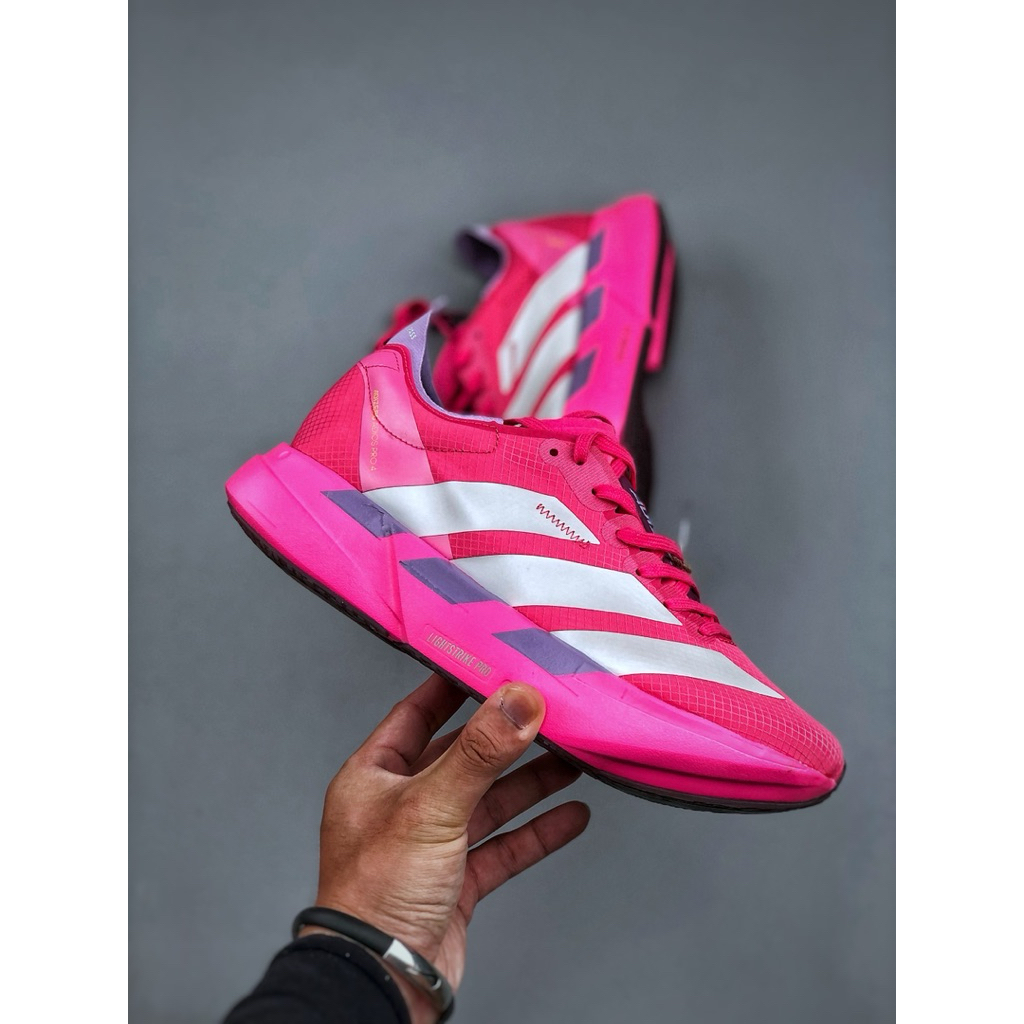 Jual Adidas Adizero Adios pro 4 M (JR1269) shock pink/zero metallic ...