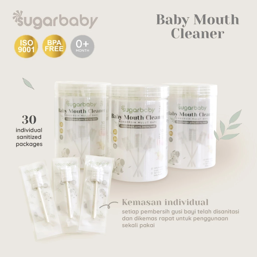 Jual Sugarbaby Baby Mouth Cleaner pembersih mulut lidah bayi 0-2 tahun ...