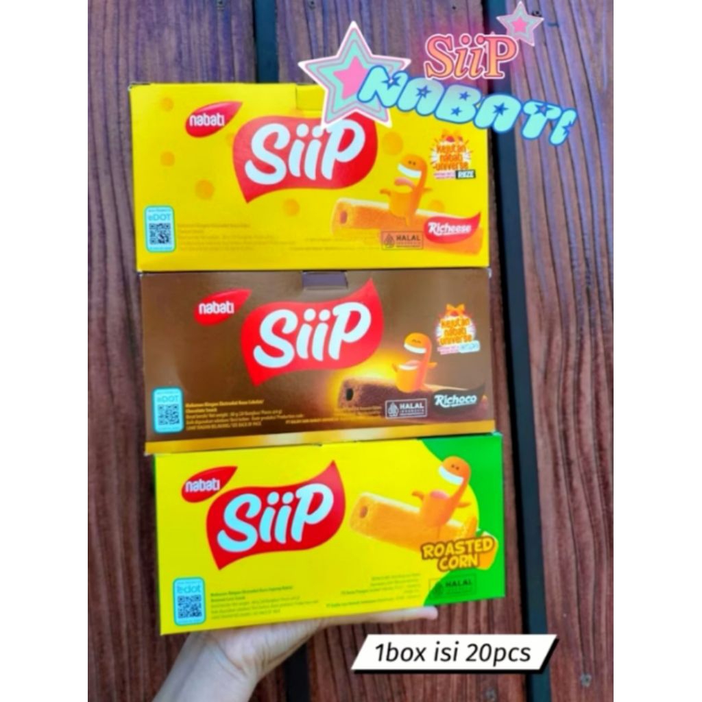 Jual Snack Nabati Siip Box Isi 20 pcs | Shopee Indonesia