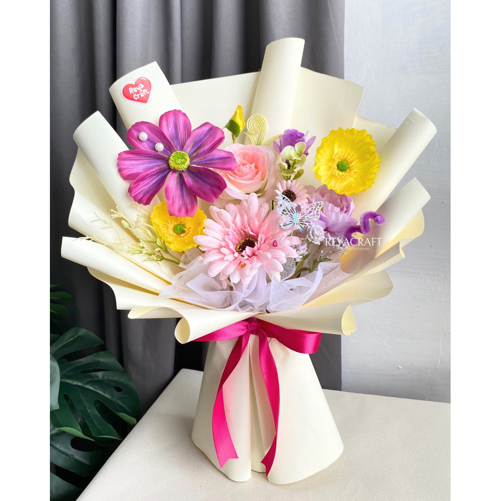Jual REYACRAFT Buket Bunga Wisuda / Sempro / Ulang Tahun | Buket Bunga ...