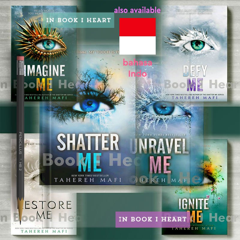 Jual Shatter Me - Unravel Me - Ignite Me - Defy Me - Restore Me ...