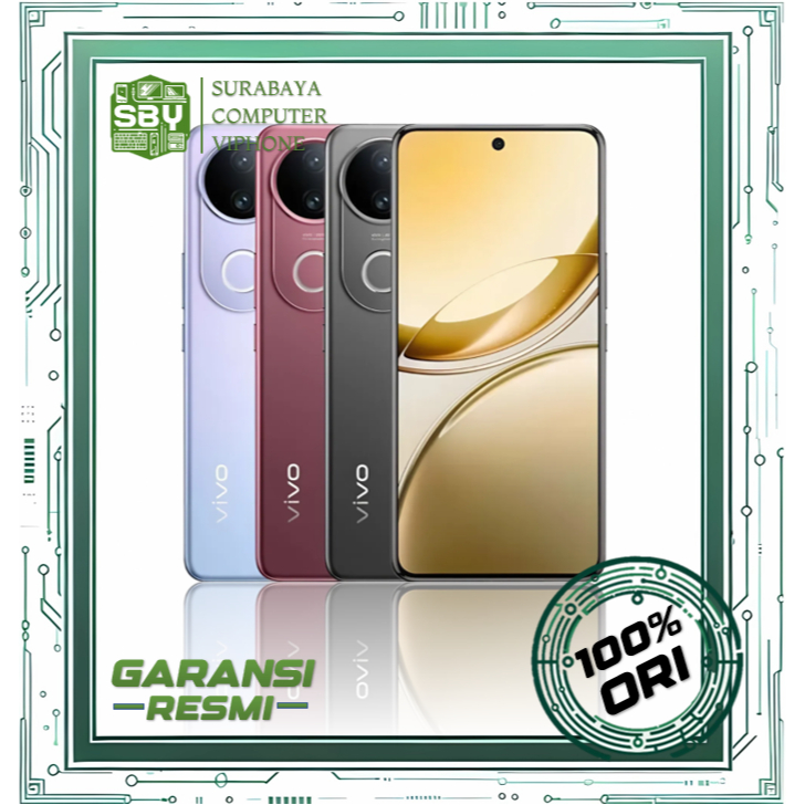 Jual Vivo V50 5G (2025) | Kamera ZEISS 50MP OIS | AMOLED 120Hz | 5000mAh-80W FlashCharge ...