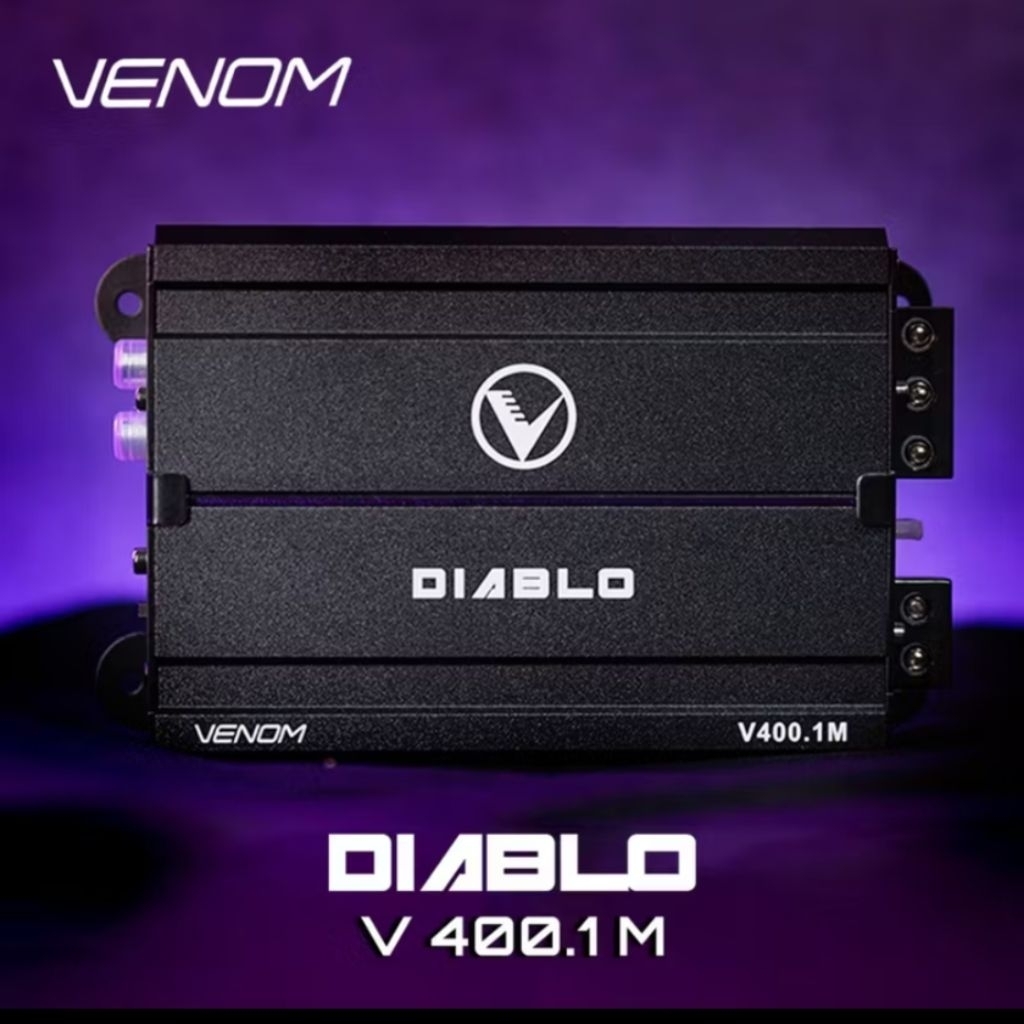 Jual Venom Diablo Series VO400.1M Monoblock Amplifier - 230W 1 Channel ...