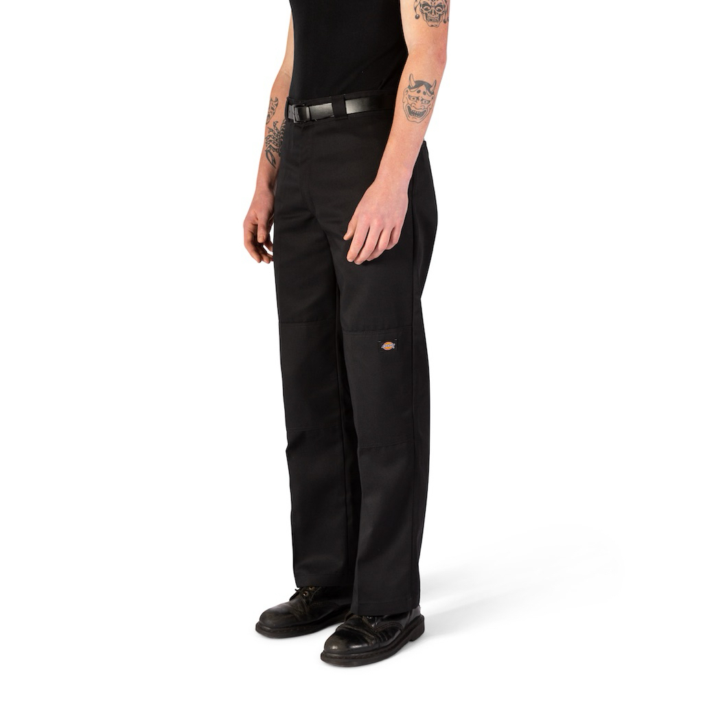 Jual Dickies 85283 Loose Fit Double Knee Work Pants (Black) | Shopee Indonesia
