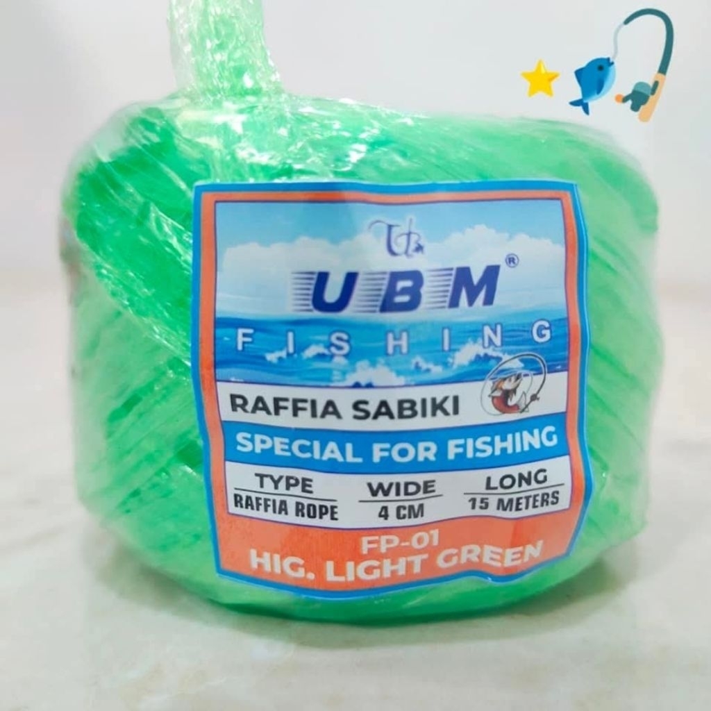 Jual Rafia sabiki Cap UBM kode FP rafia bangka rafia umpan rafia cap ubm rafia umpan ikan rafia ...