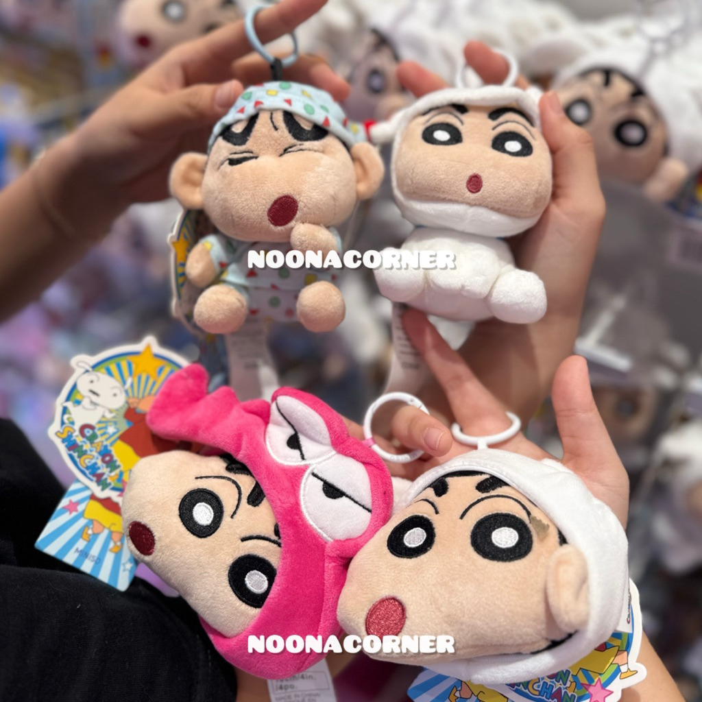 Jual Miniso x Shinchan ‼️ Keychain Plush / Gantungan Kunci Boneka ...