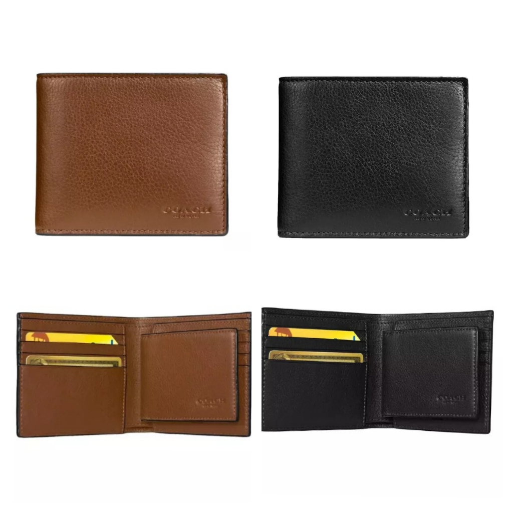 Jual Dompet Co CR911 3in1 Wallet Calf Leather 11x9cm | Shopee Indonesia