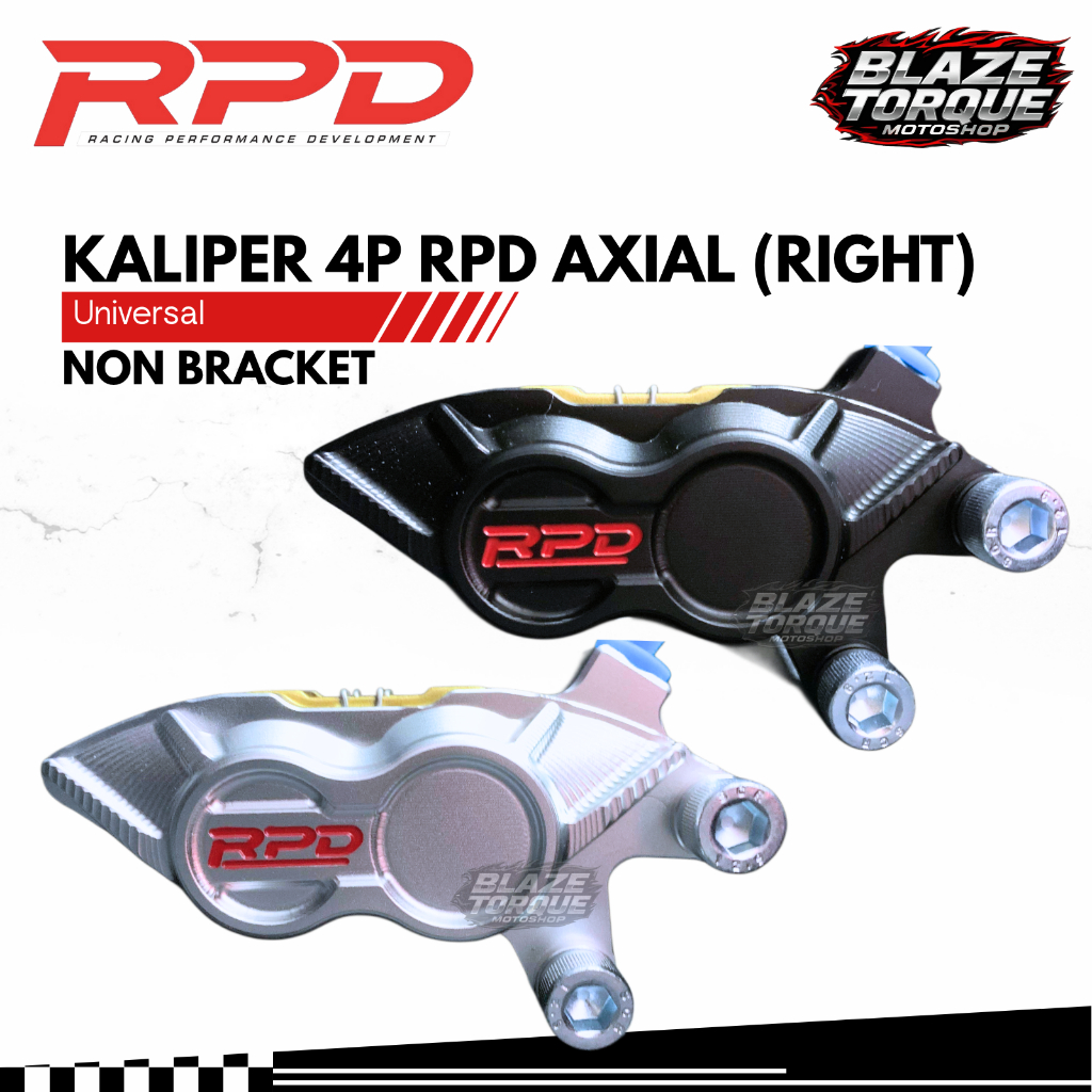Jual Kaliper 4 Piston 4P AXIAL Kanan RPD Universal Non Tabung Original | Shopee Indonesia
