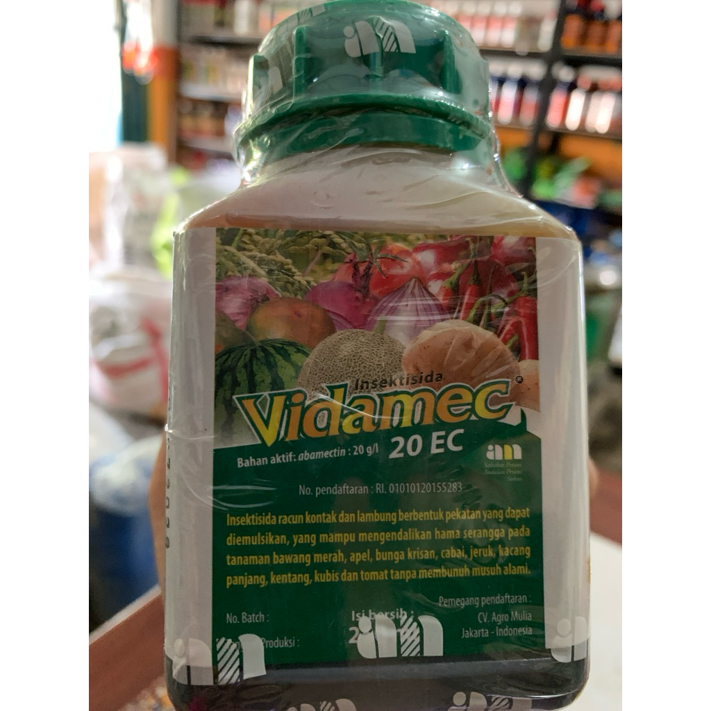 Jual Insektisida - Vidamec 20 EC Bahan Aktif : abamectin 20 g/l ...