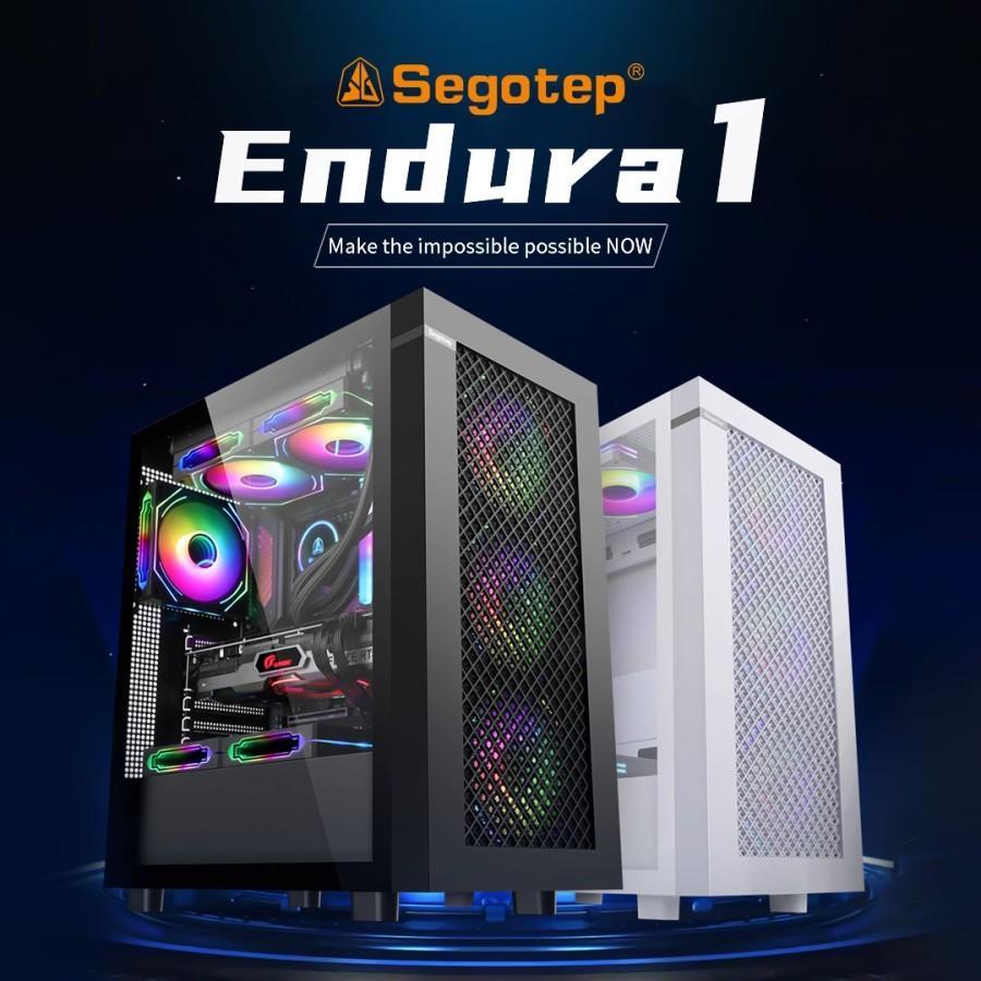 Jual CASING SEGOTEP ENDURA 1 E-ATX PREMIUM PC CASE BLACK & WHITE ...