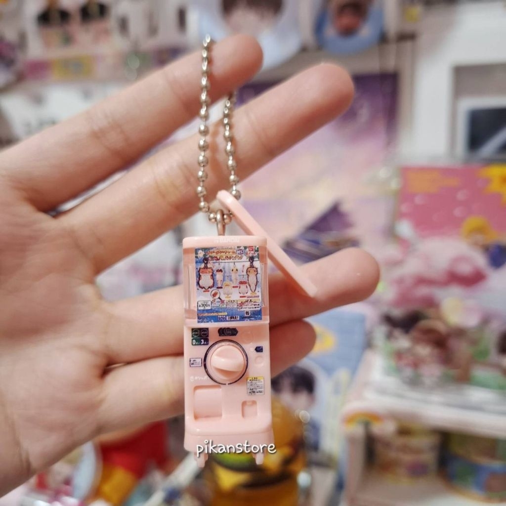 Jual [+Freebies] Keychain Gashapon Machine/ Trinkets Miniature Charm ...