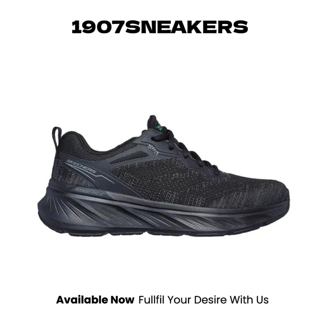 Jual Sepatu Sneakers Pria Skechers Edgeride - Black SKE232836BBK ...