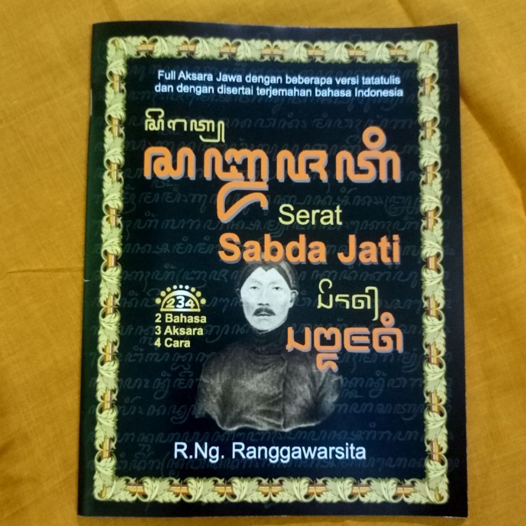 Jual Buku Serat Sabda Jati R.Ng. Ranggawarsita aksara Jawa dan Kawi ...