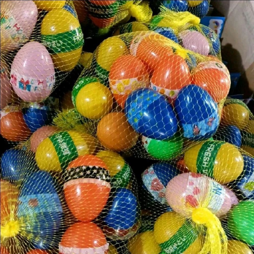 Jual Mainan Telur Jaring Berhadiah isi 20pcs | Shopee Indonesia