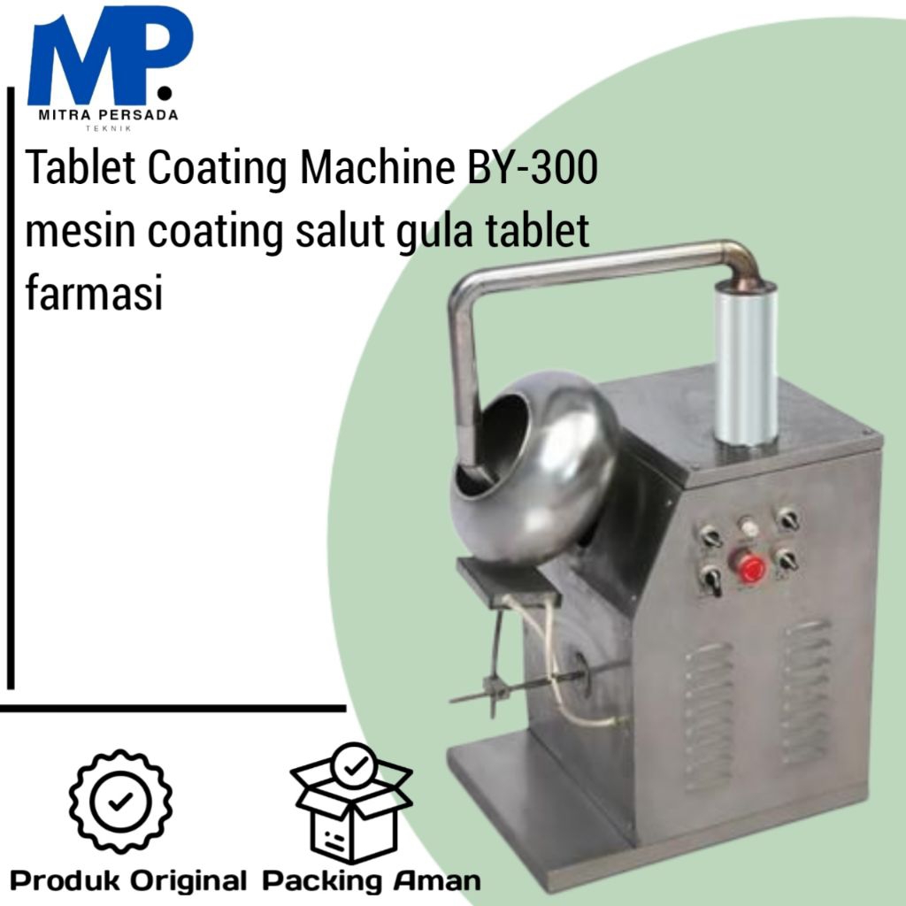 Jual Tablet Coating Machine BY-300 mesin coating salut gula tablet ...