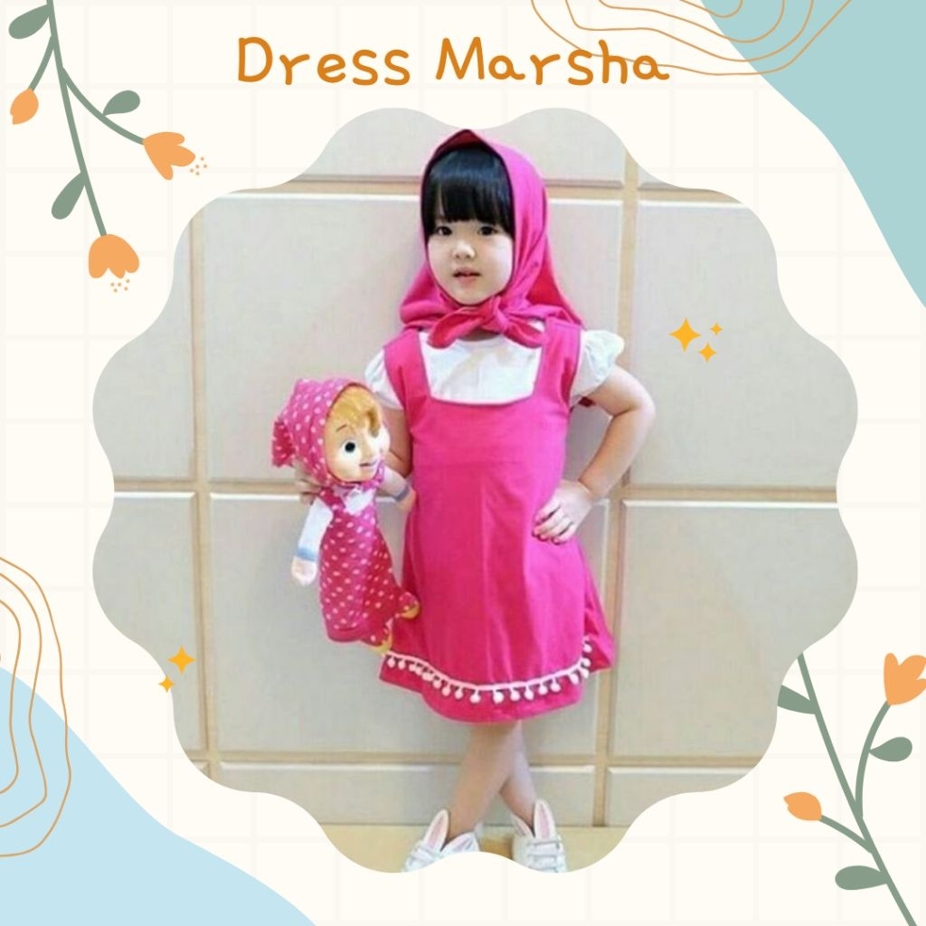 Jual MARSHA/KOSTUM MARSHA/BAJU ANIMASI/BAJU LUCU/BAJU COSPLAY/BAJU ...