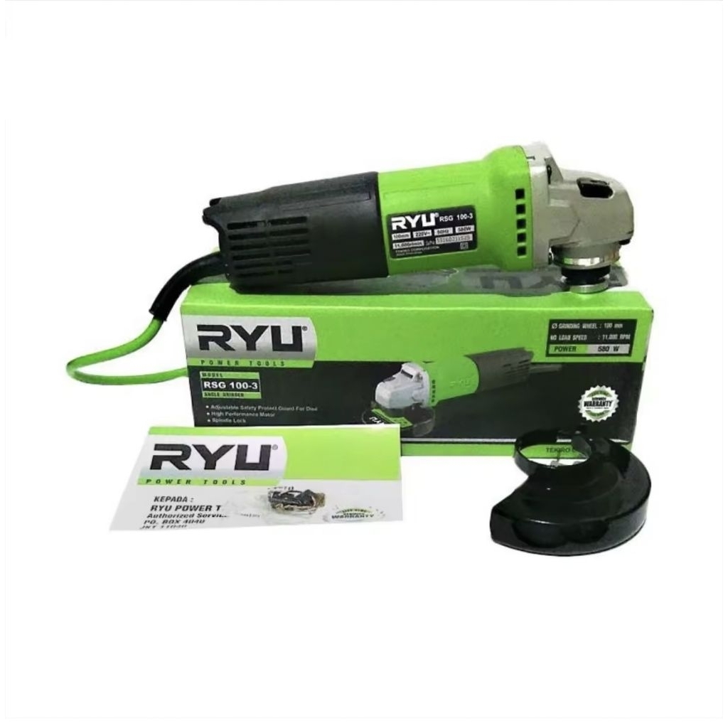 Jual RYU RSG 100-3 RSG100-3 Mesin Gerinda Tangan 4 Inch RYU Murah dan ...