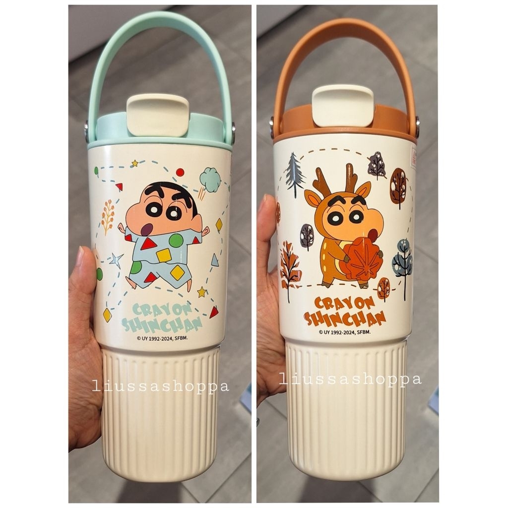 Jual Tumbler OHSOME - Crayon Shinchan Double Drinking Thermos 800ml ...