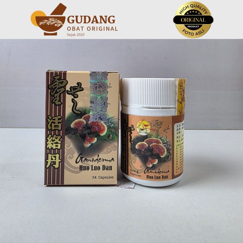 Jual Ganoderma Huo Luo Dan - Obat Pegel Linu dan Syaraf Kejepit ...