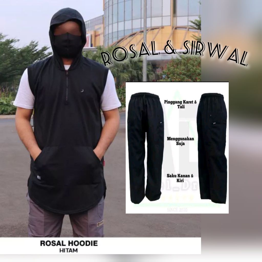 Jual Rompi Sholat Hoodie Satu Set dengan Celana Sirwal/Celana Haji ...