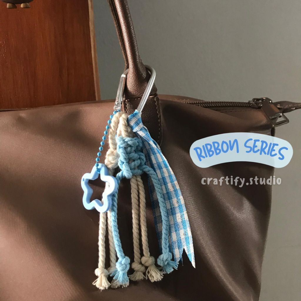 Jual [READY STOCK - Ribbon Series] Charm Bag / Bag Charm / Bagcharm ...