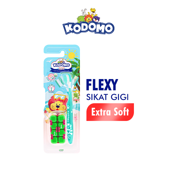 Jual KODOMO SIKAT GIGI REGULAR+PASTA DAN FLEXY EXTRA SOFT & CLEAN | Shopee Indonesia