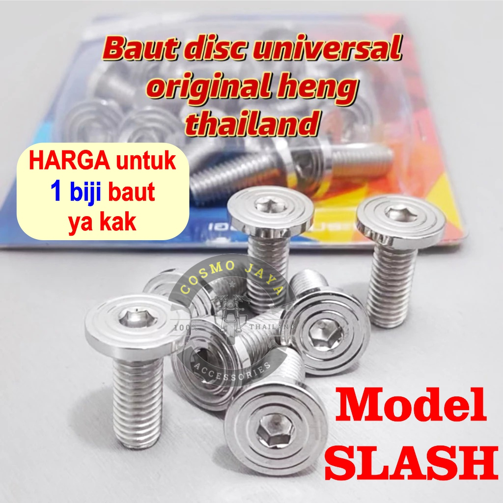 Jual BAUT DISC STAINLESS PROBOLT PIRINGAN CAKRAM HENG 100% ORI THAILAND | Shopee Indonesia