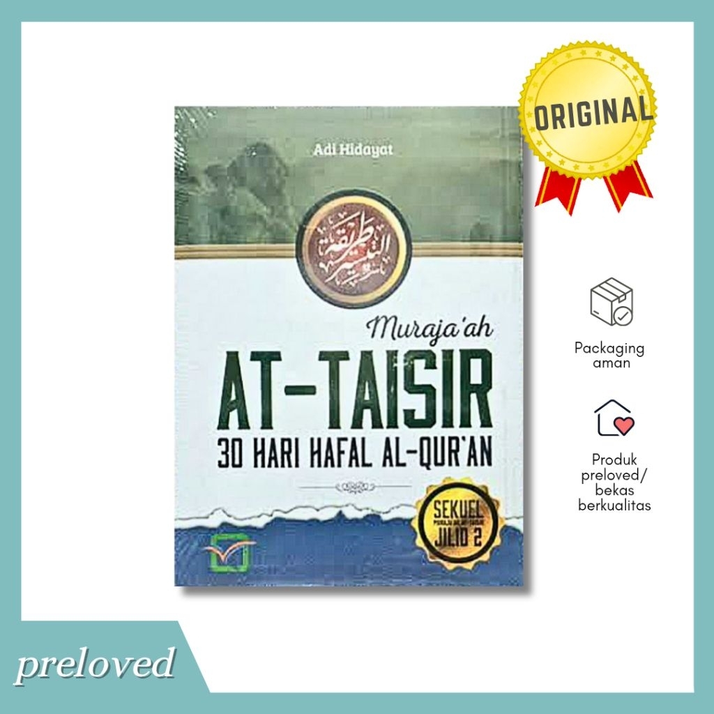 Jual Muraja'ah AT-TAISIR 30 Hari Hafal al-Qur'an {ORIGINAL PRELOVED ...