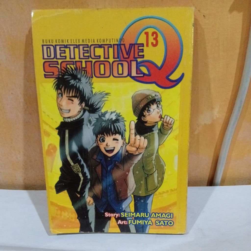 Jual Komik Detective School Q vol 13 | Seimaru Akagi, Fumiya Sato (Kolpri) | Shopee Indonesia