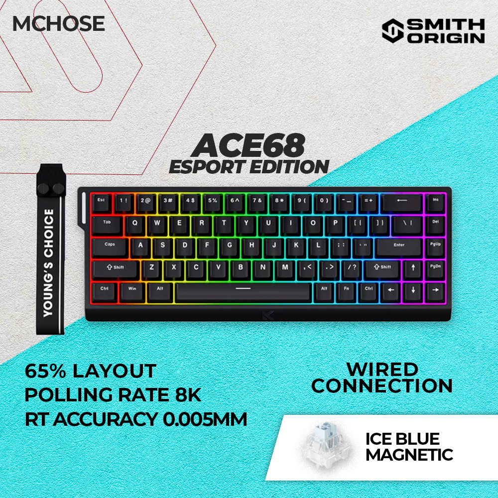 Jual NEW MCHOSE Ace 68 E-Sport Edition Hall Effect Magnetic Switch ...