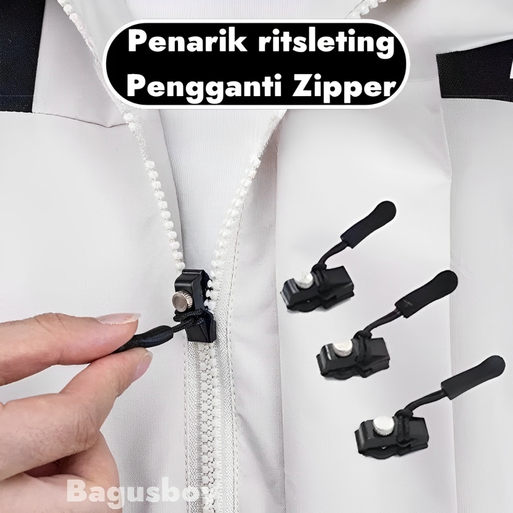 Jual [Tebal]Penarik ritsleting Pengganti Zipper/Resleting Universal ...