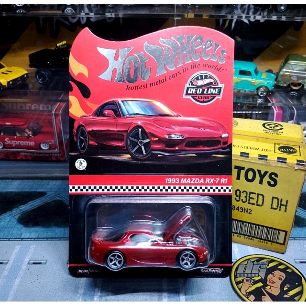 Jual HOTWHEELS RLC - 1993 MAZDA RX-7 R1 (RED) | Shopee Indonesia