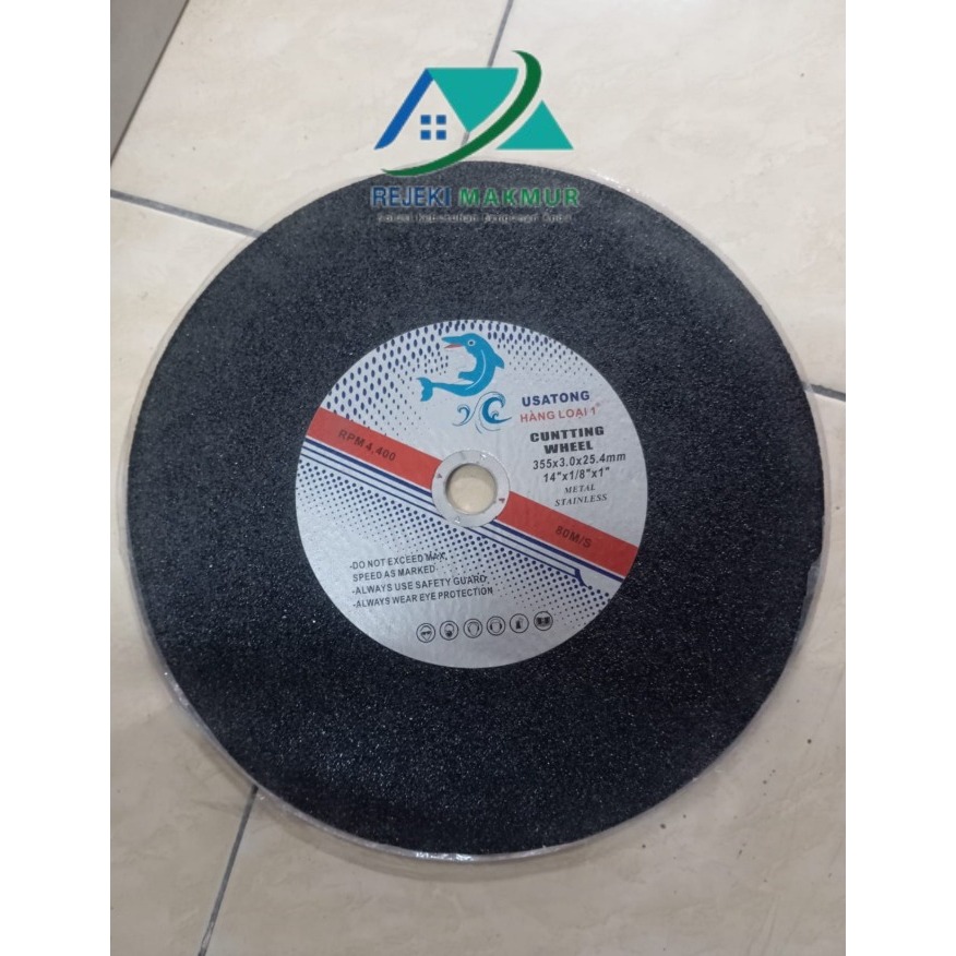 Jual Batu Gerinda Potong Resibon 14" inch Cutting Wheel 355x3x25.4 ...