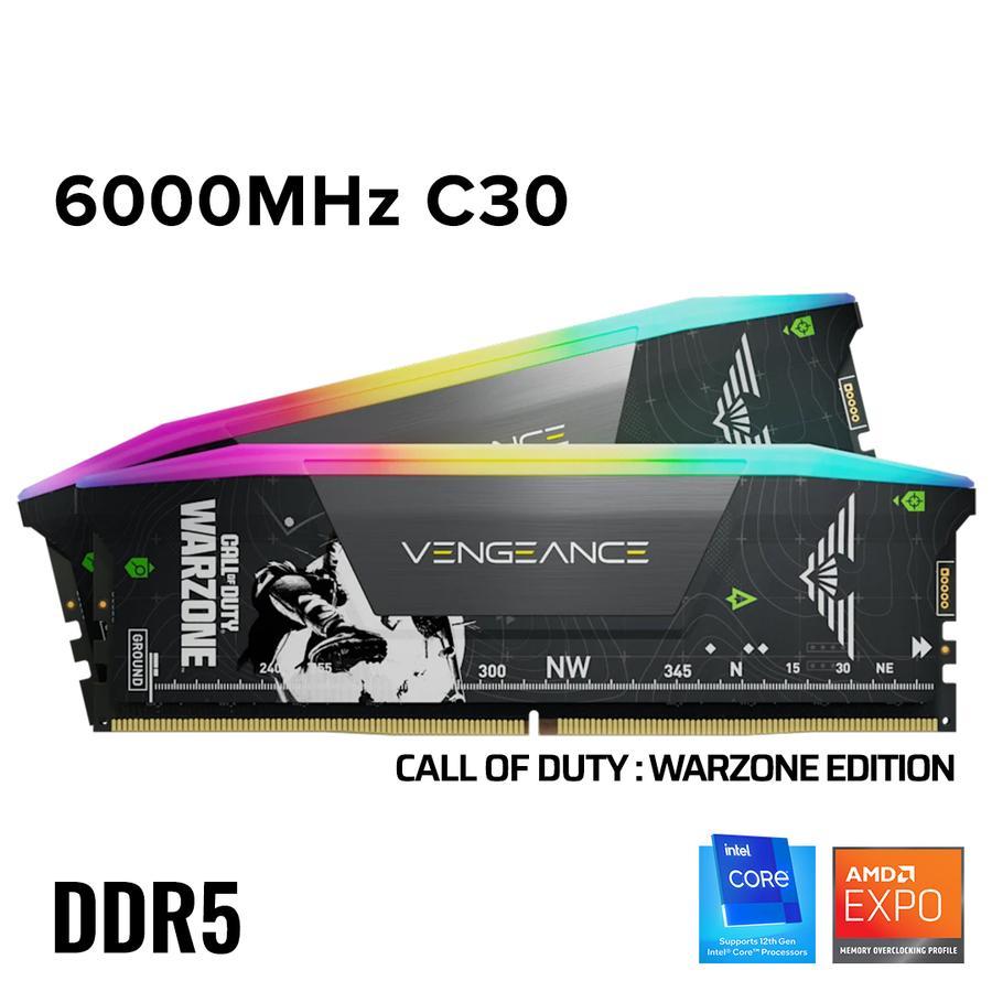 Jual CORSAIR VENGEANCE RGB 32GB (2x16GB) DDR5 DRAM 6000MHz C30 INTEL XMP/AMD EXPO | Shopee Indonesia