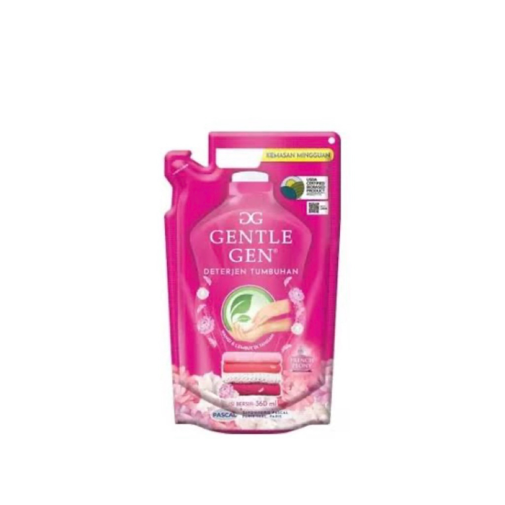 Jual Gentle Gen Pouch 360 ml French Peony (Pink) | Shopee Indonesia