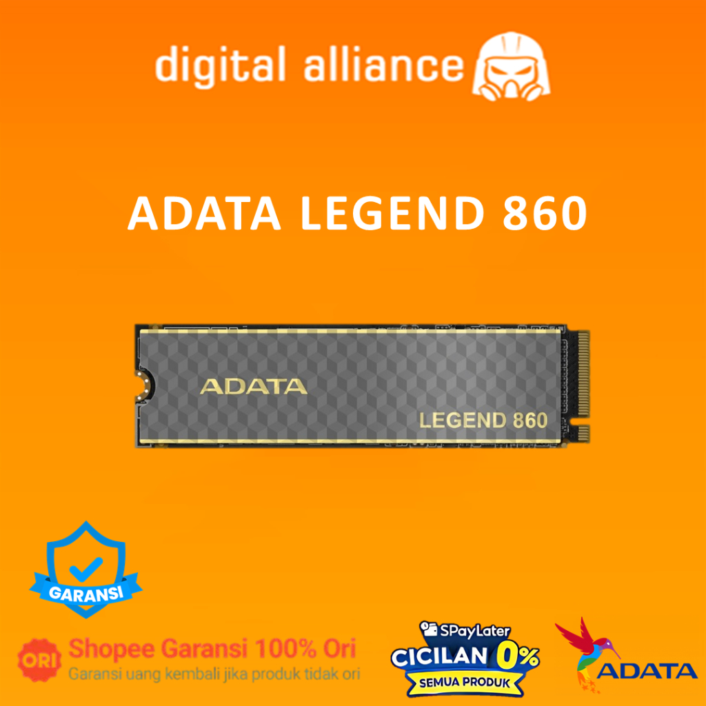 Jual ADATA SSD NVME GEN4 LEGEND 860 - 500GB/1TB/2TBSSD | Shopee Indonesia