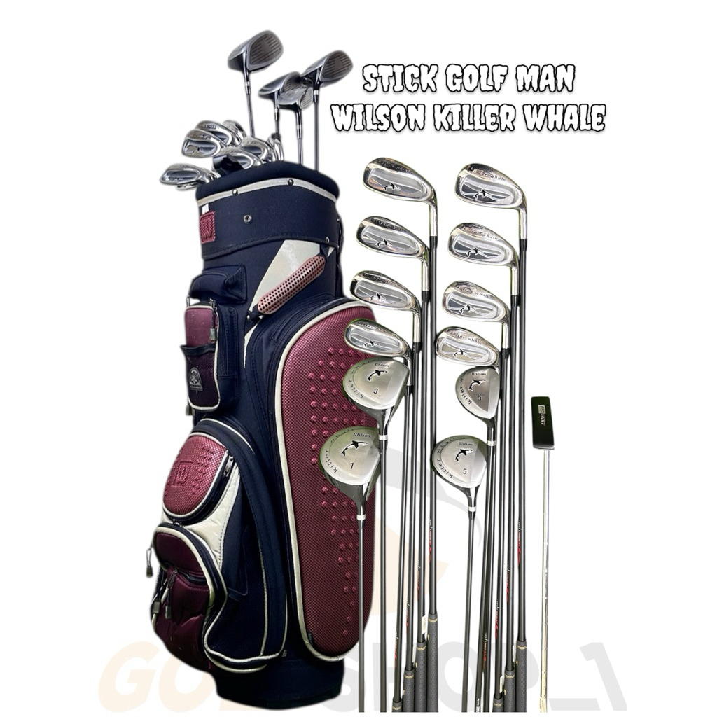 Jual Stick Golf Man Wilson Killer Whale Shaft Graphite Flek Reguler ...