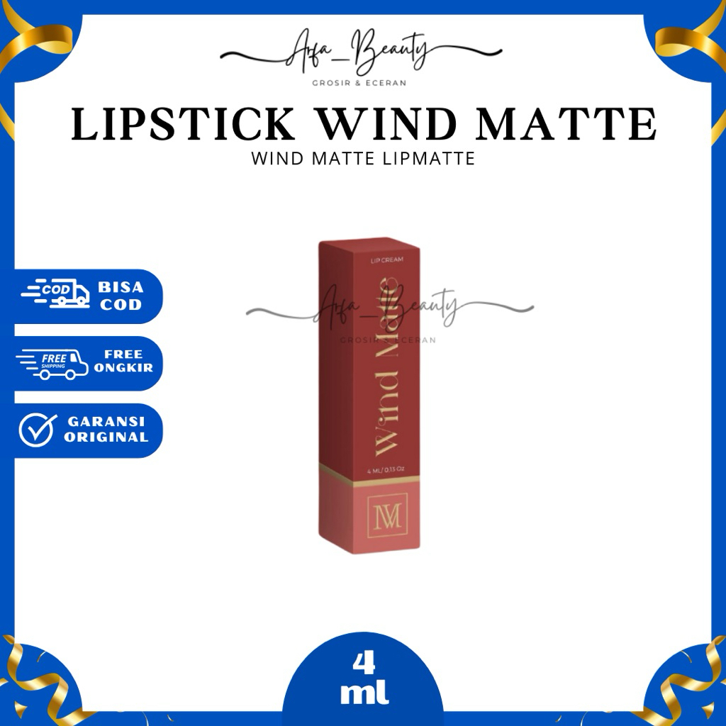 Jual LIPMATTE WIND MATTE - (Original) Ready Stock | Shopee Indonesia