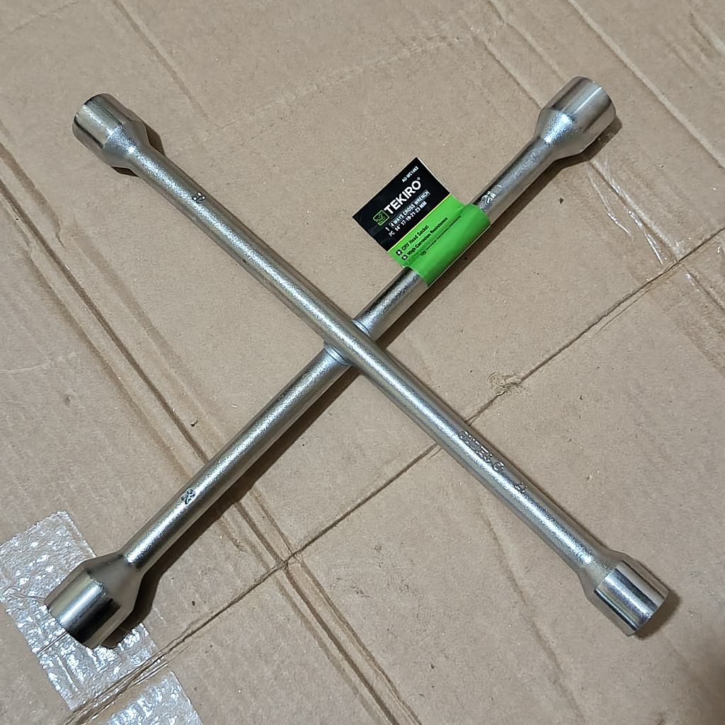 Jual Tekiro kunci roda mobil Palang 4 way cross / Kunci roda truk ...