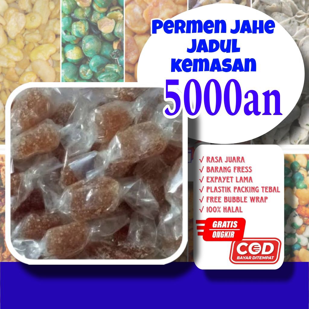 Jual Permen jahe original / permen jahe jadul kemasan 5ribu original ...