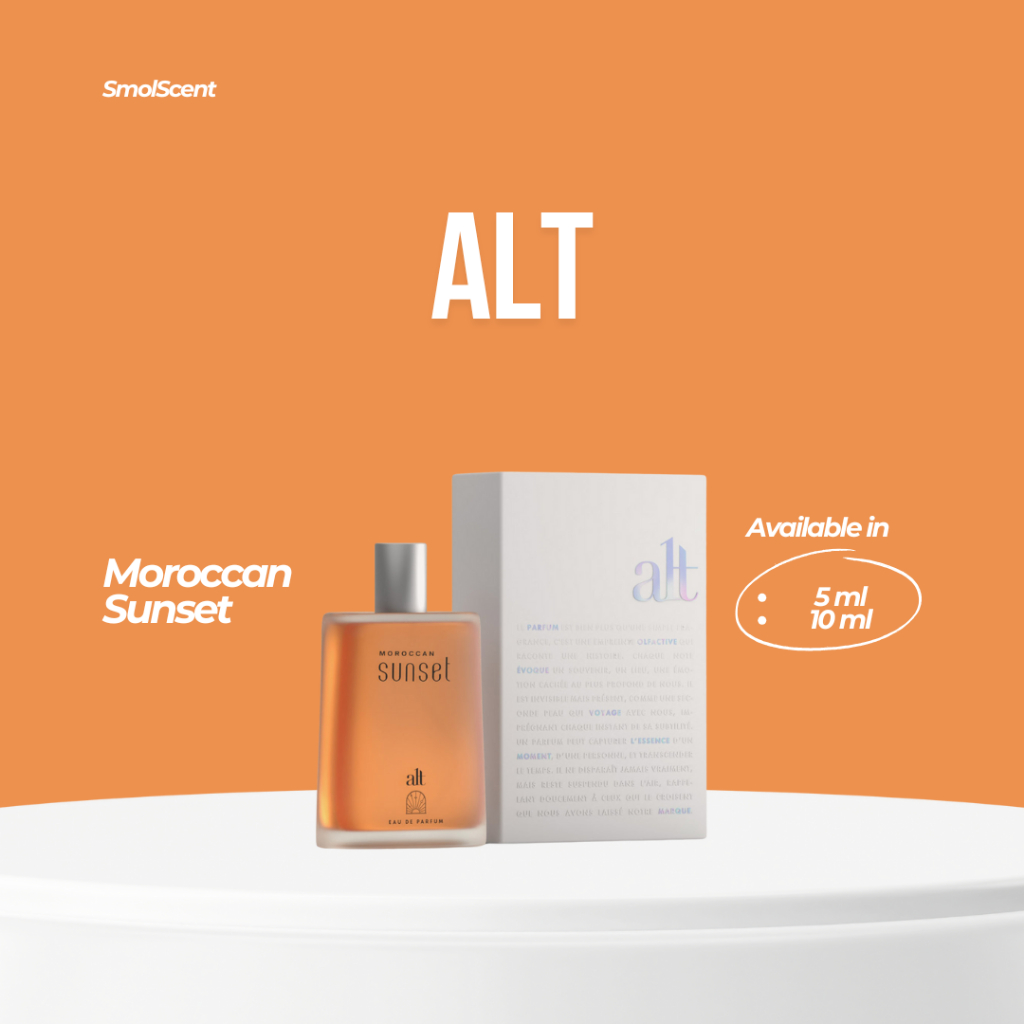 Jual Alt Perfumery – Moroccan Sunset | Decant Parfum 5ml & 10ml (Share ...