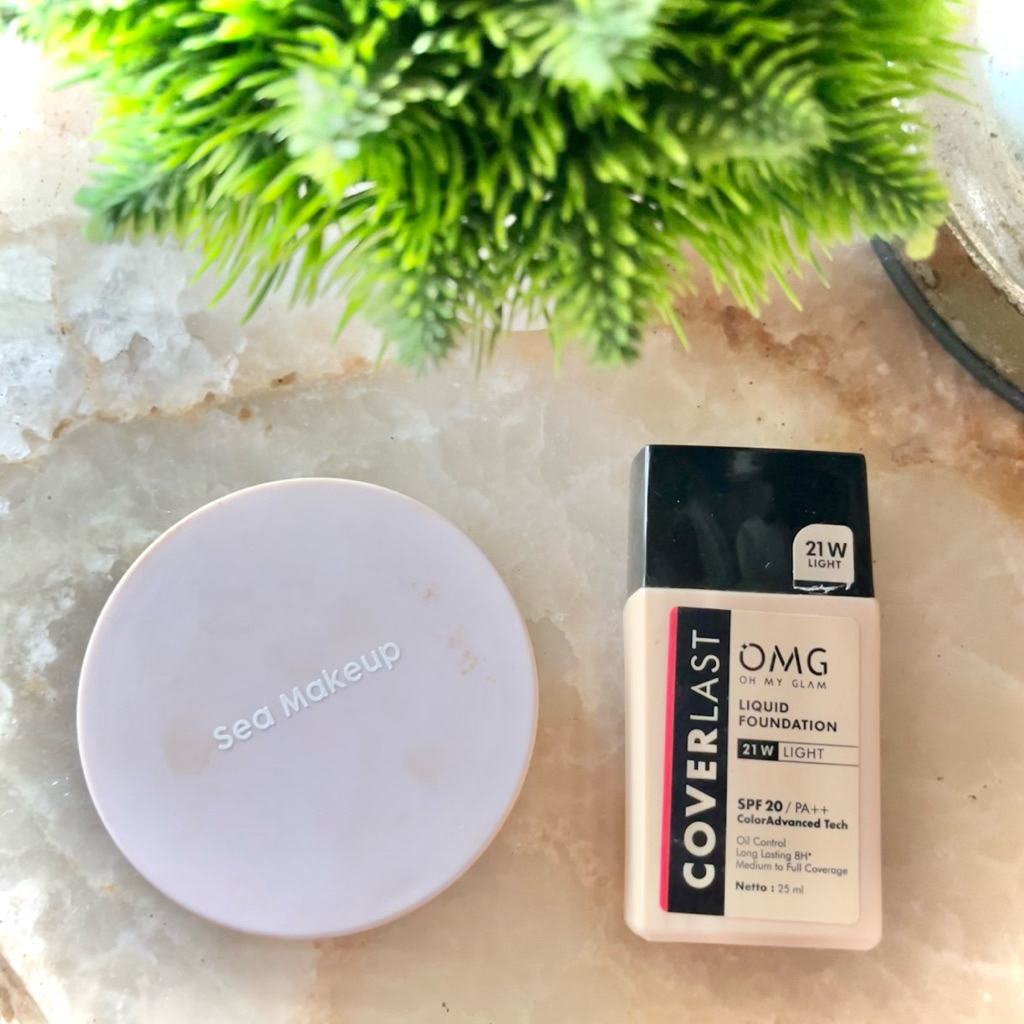 Jual PRELOVE FOUNDATION OMG TWC SEA MAKEUP | Shopee Indonesia