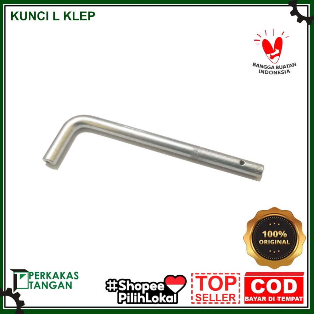 Jual Kunci stel klep katup kendaraan L lubang kotak full chrome ...
