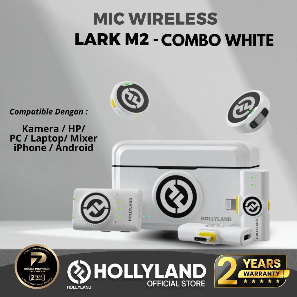Jual Hollyland Lark M2 Combo Mic Wireless 350m 2in1 Microphone dan ...
