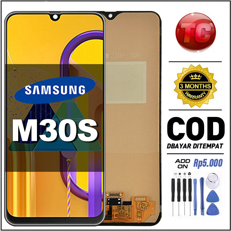 Jual LCD SAMSUNG M30S Original 100% Fullset Asli Ori Touchscreen Compatible For Glass Touch ...