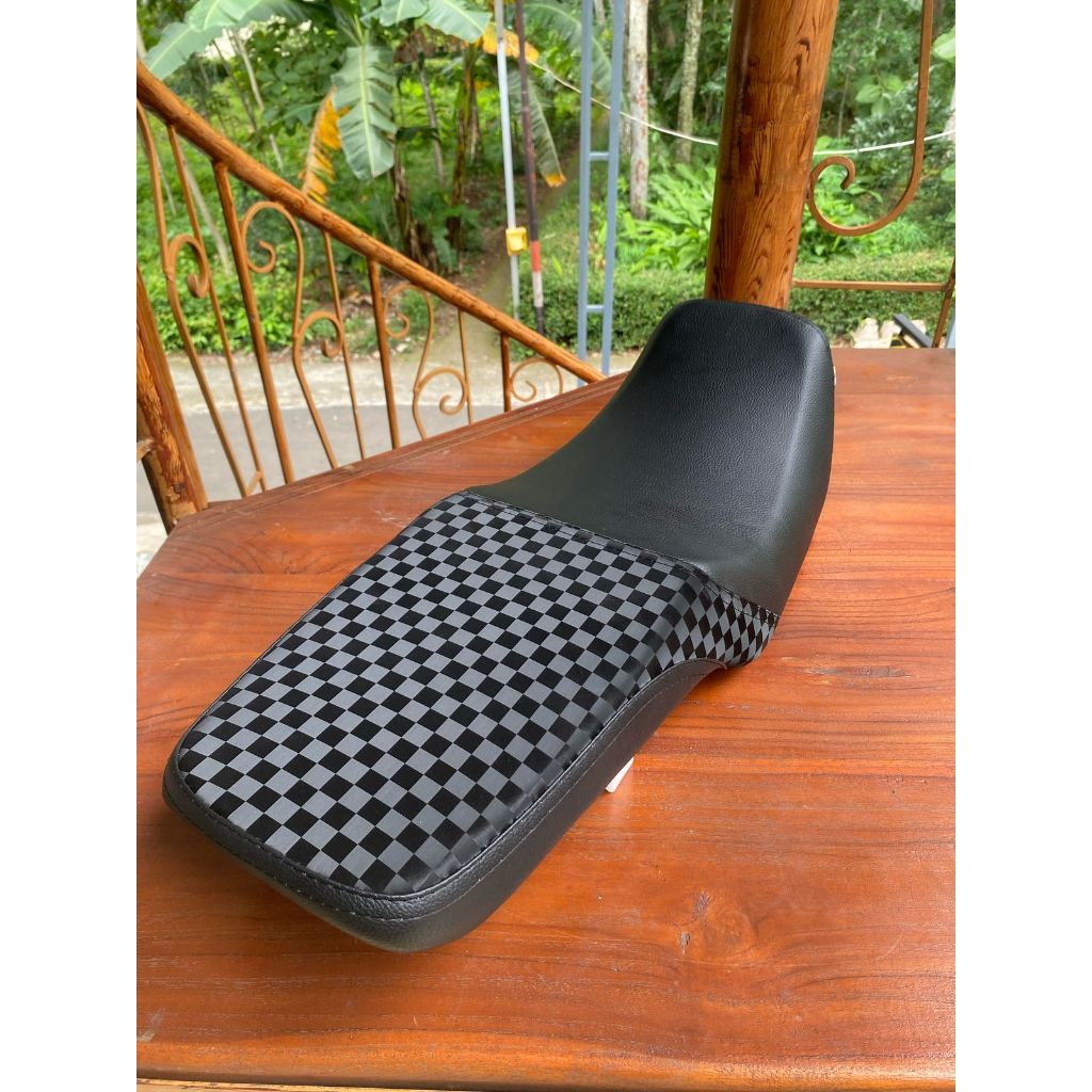 Jual JOK MOTOR NINJA R/SS KULIT MBTECH MOTIF CATUR SATU SET TINGGAL ...