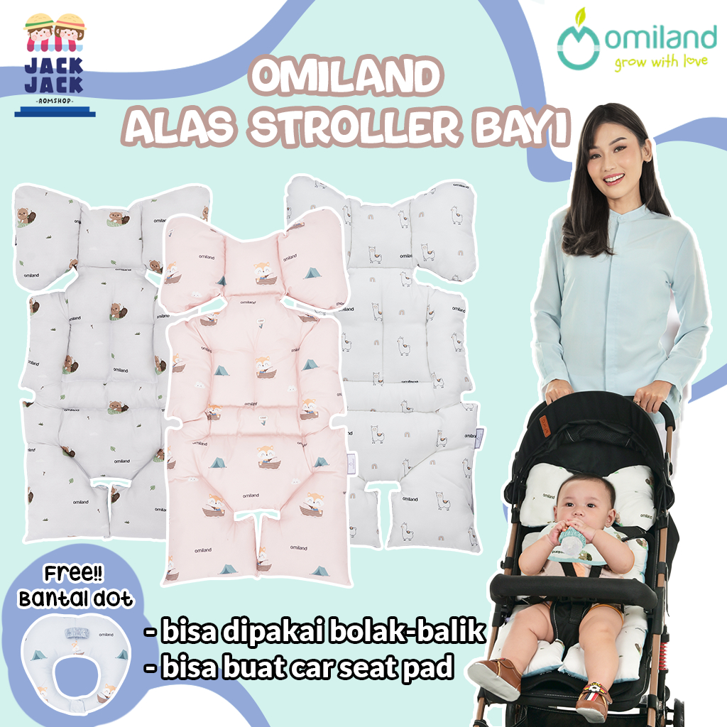Jual Omiland Alas Stroller Bayi Bantal Dot All Series | Alpaca Otter ...