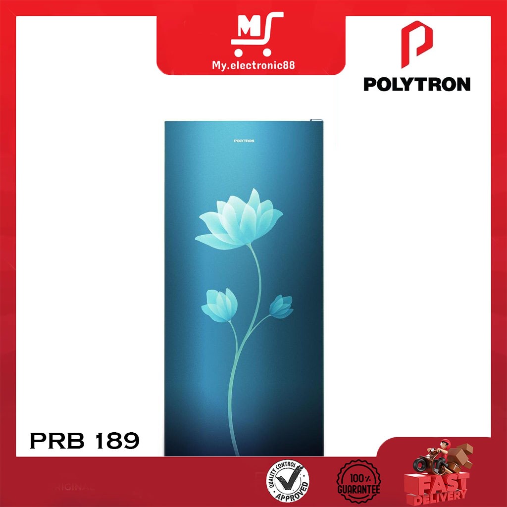 Jual KULKAS POLYTRON 1 PINTU (PRB 189 B/R) | Shopee Indonesia
