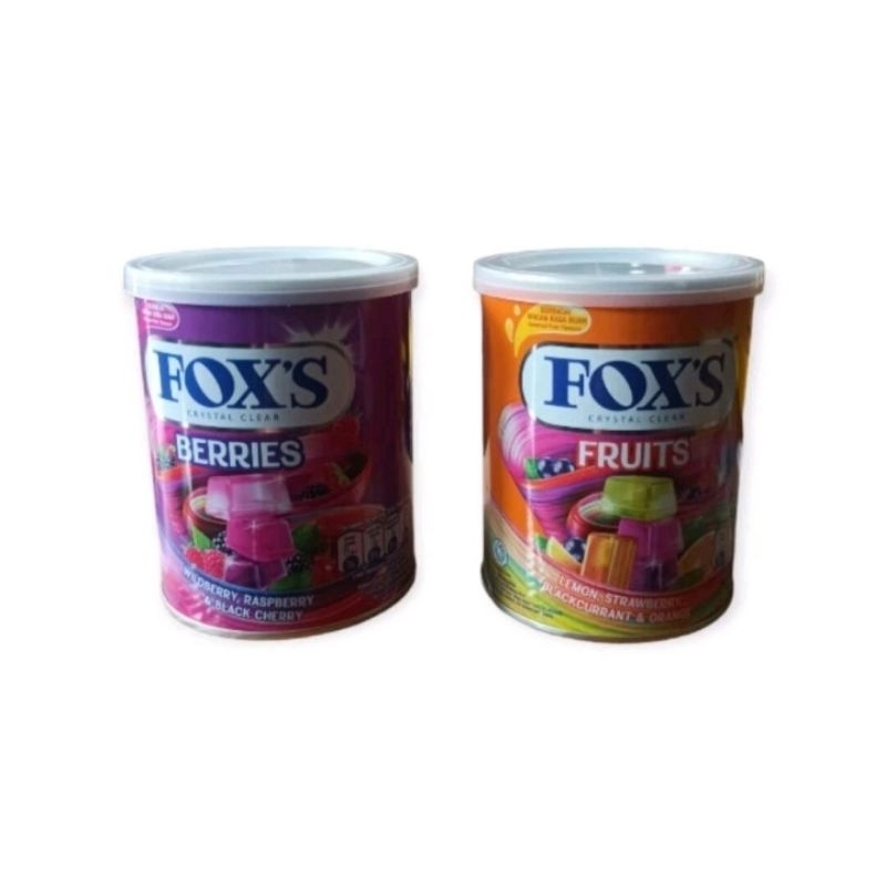 Jual Permen Fox's Tin Kaleng 180gr - Permen FOXS | Shopee Indonesia